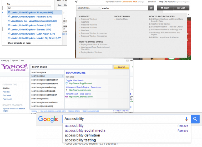 Anatomy of an Accessible Auto Suggest - UX Mastery