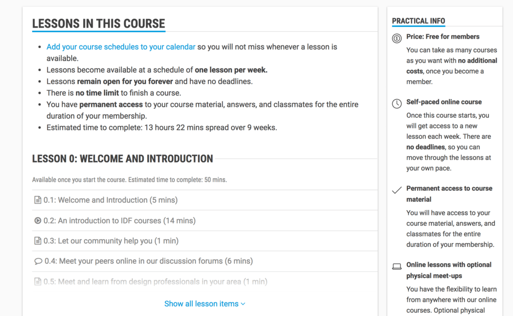 Review of the Interactive Design Foundation's Research Methods Course